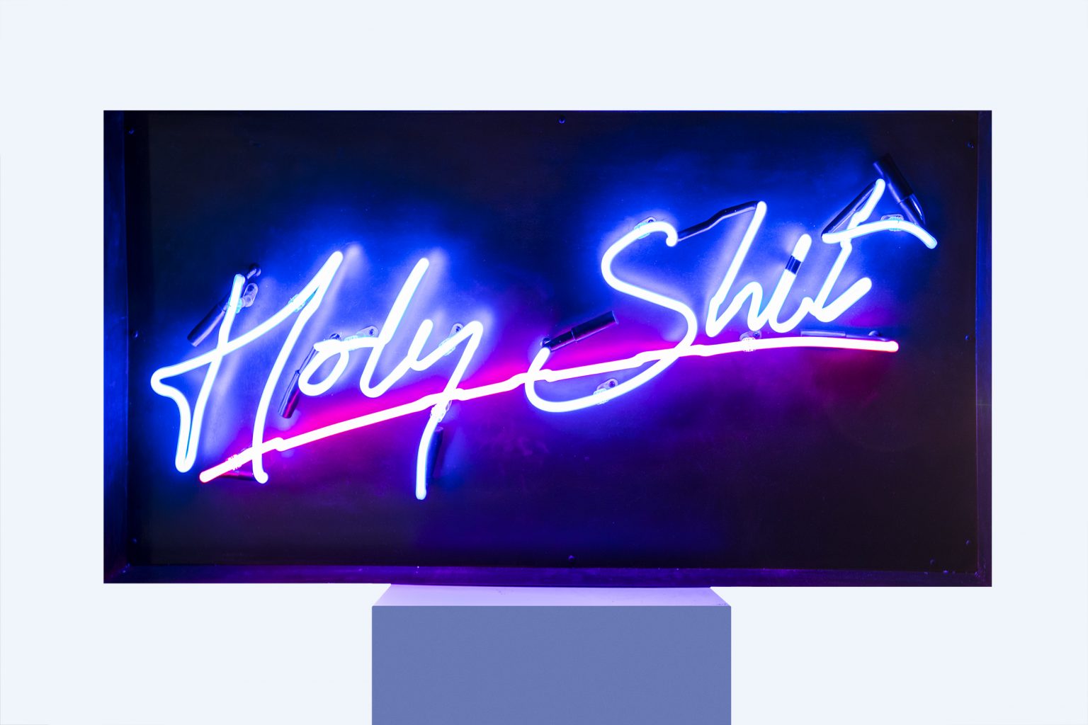 Neon Holy Sh*t Hire - Kemp London - Bespoke neon signs and prop hire.