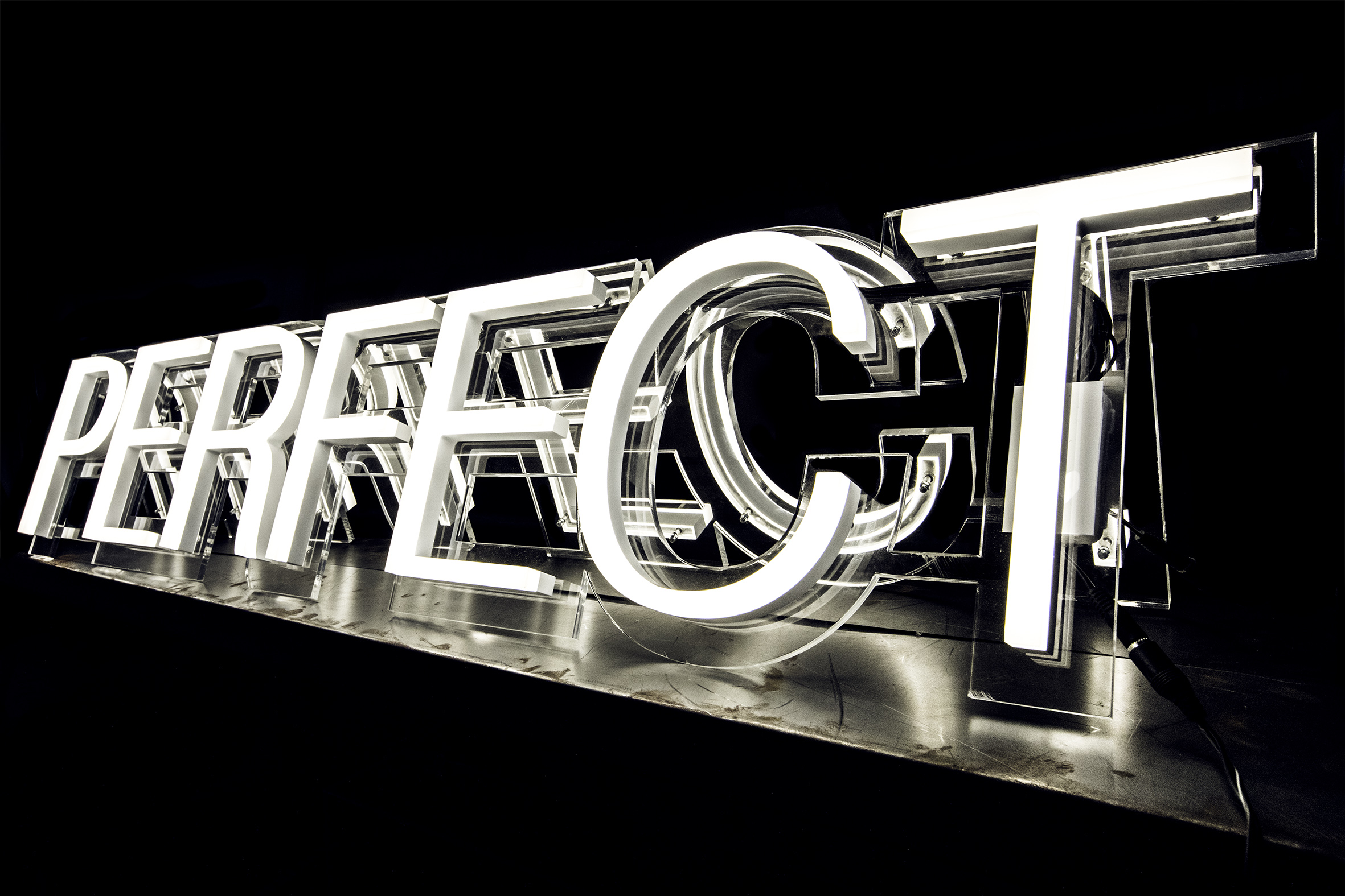 Neon Plus Perfect - Kemp London - Bespoke neon signs and prop hire.