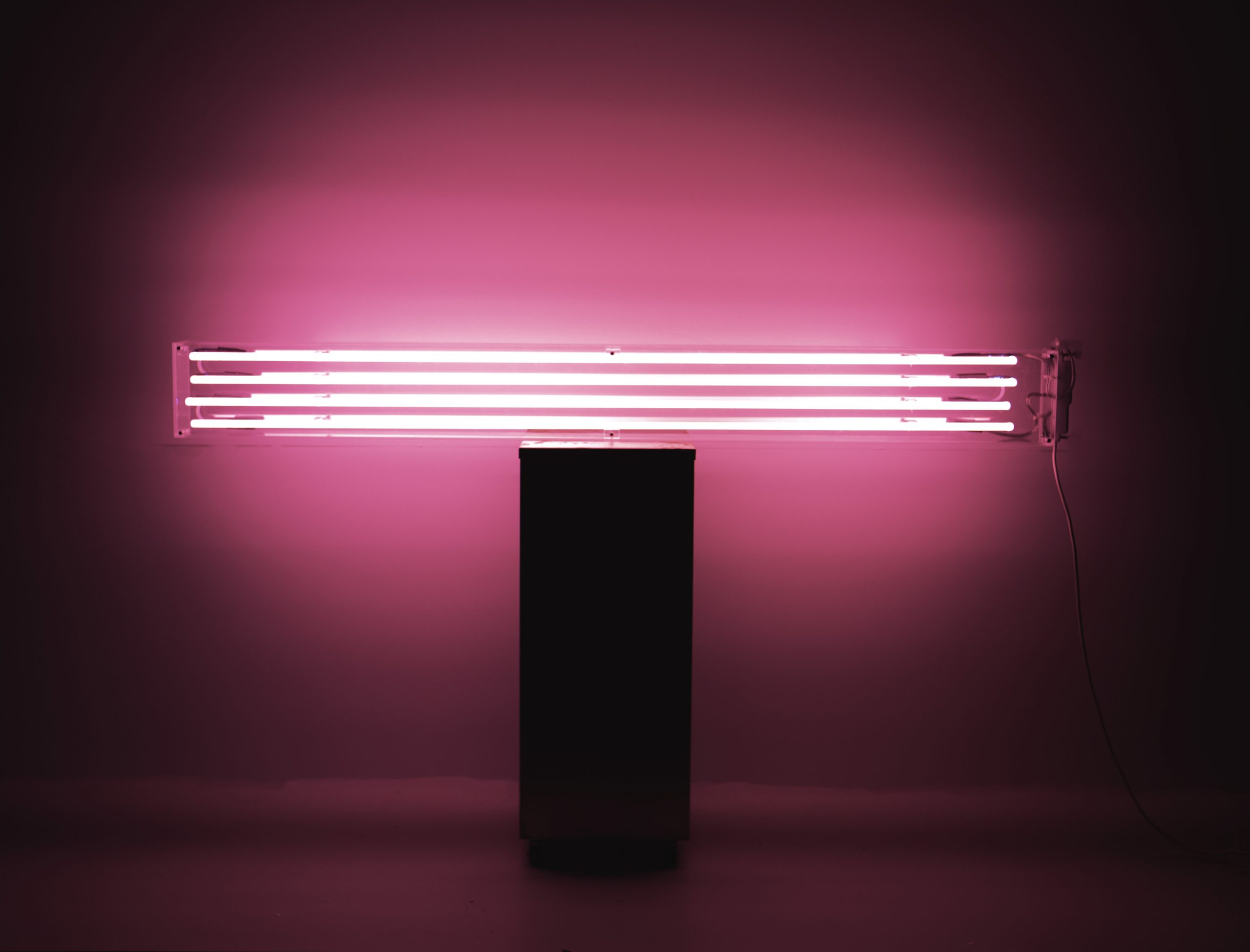 Neon straights – Encased coral pink neon straights 1.58m - Kemp London ...