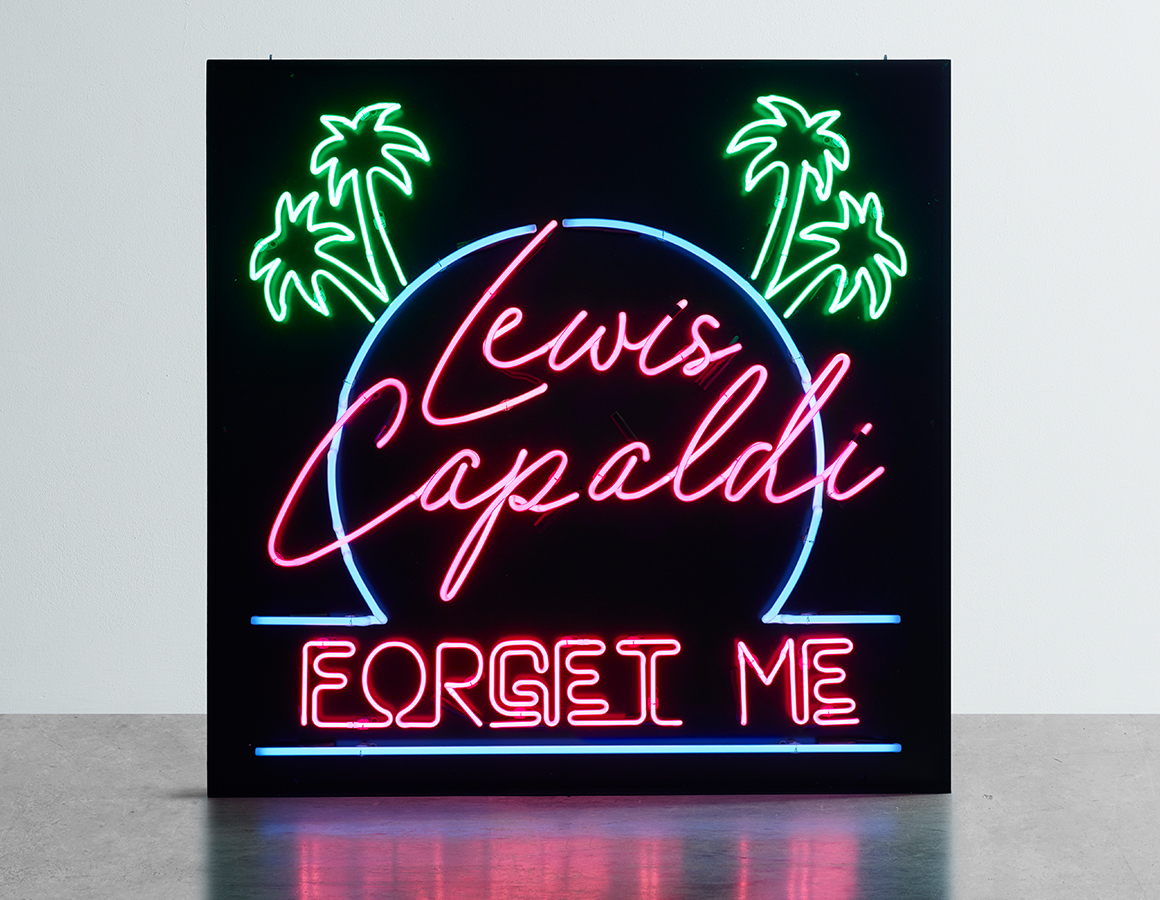 Lewis Capaldi - Kemp London - Bespoke neon signs, prop hire, large ...